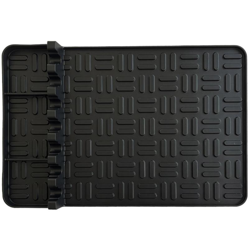 Griddles Tool Mats Food Grade Silicone Grill Side Shelf Pad with ...