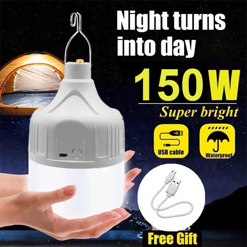 Portable USB Rechargeable LED Pendant Light High Brightness Waterproof ...