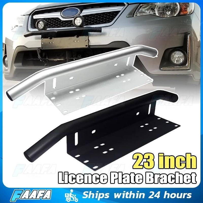 Universal Car Front Bumper Bull Bar Number Plate Holder For Vehicle ...