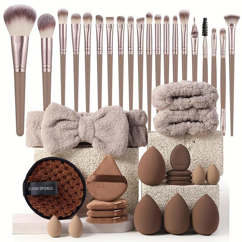 Makeup Tools Set, 20pcs/set Or 40pcs/set Including Makeup Brushes ...