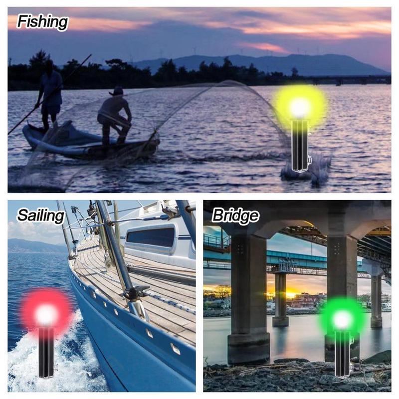 Waterproof Solar Powered Flash Boat Light Signal Light Marin - TikTok ...