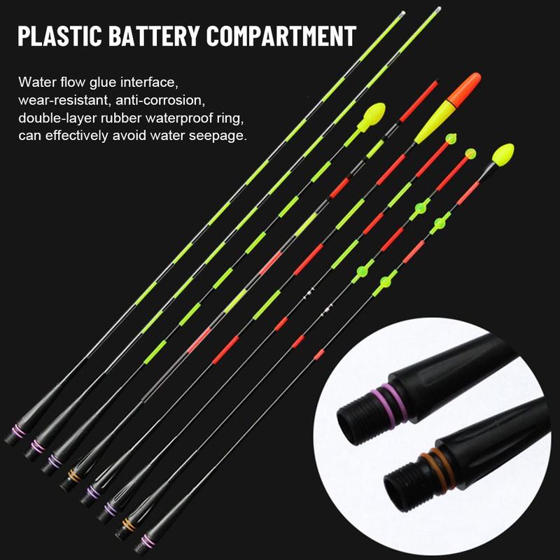 1pc New Super Bright LED Fishing Smart Float Top Luminous Induction ...
