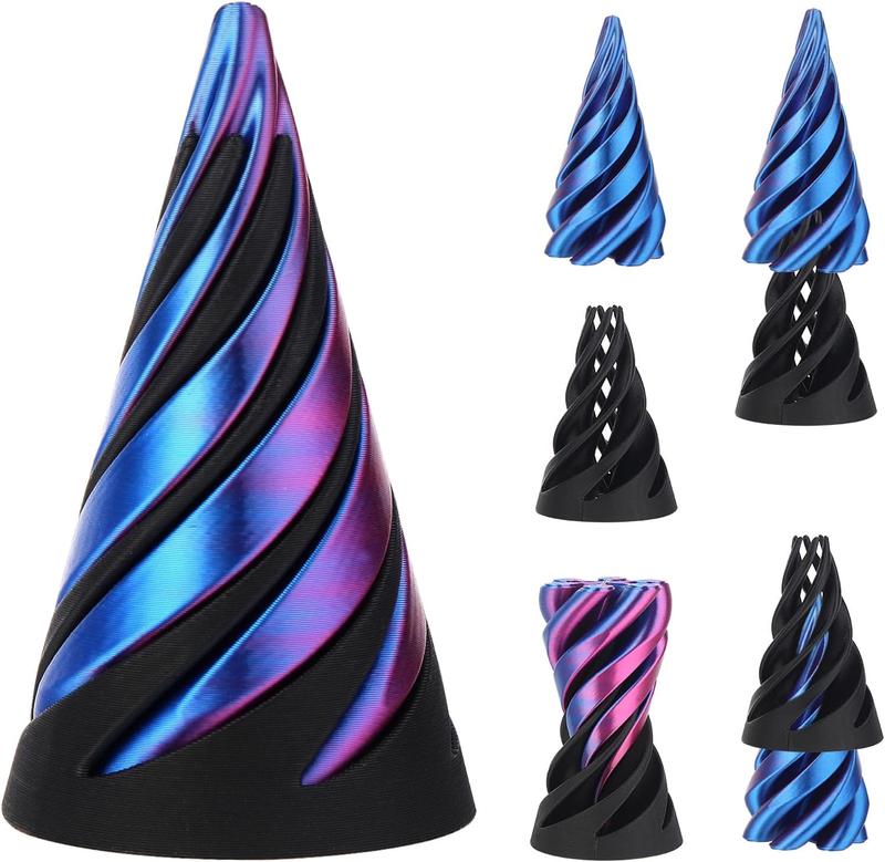 Spiral Cone Toys, Desktop Decoration Toys, 3D Impossible Con - TikTok Shop