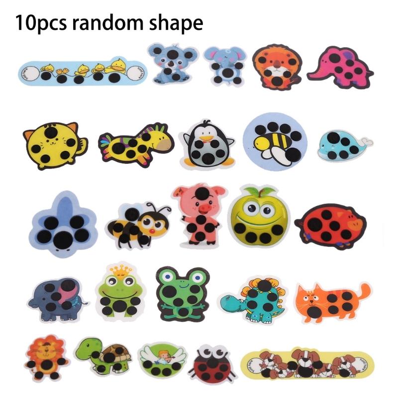 Stick On Fever Stickers for Toddlers Baby Fever Tapes Fast Thermometer ...