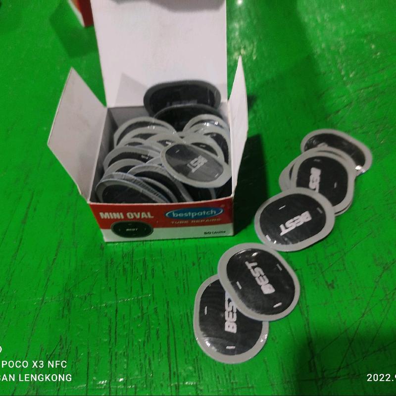 MINI OVAL BESTPATCH Ban Car tip top tip top - Shop | Tokopedia