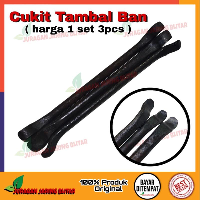 Cukit Ban Motor / alat cukit ban set 3pcs Besi - Shop | Tokopedia