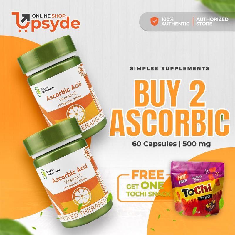 [ BUY 2 GET TOCHI ] Buy 2 Simplee Ascorbic Acid/Vitamin C Capsule ...