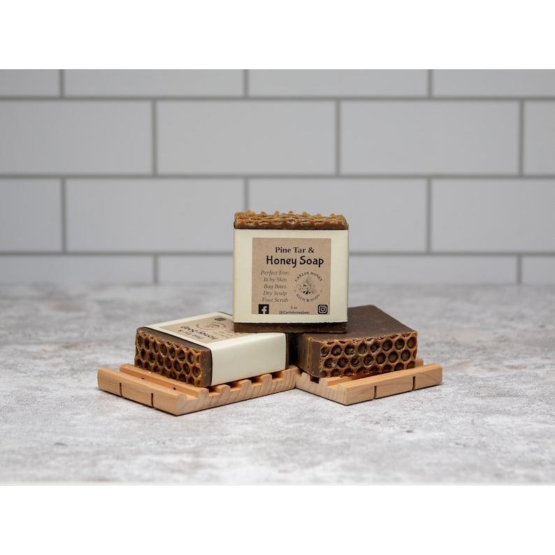 Pine Tar Soap, Acne, Eczema, Psoriasis, Bug Bites, Poison Ivy, Foot ...