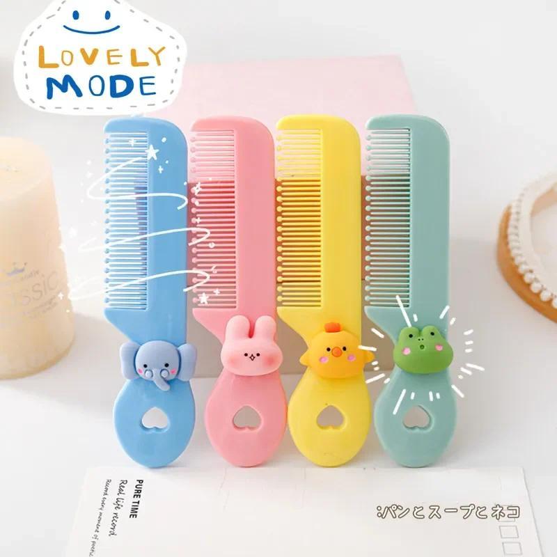 Cute Children's Mini Comb Cartoon Portable Bang Fragmented Hair Round ...
