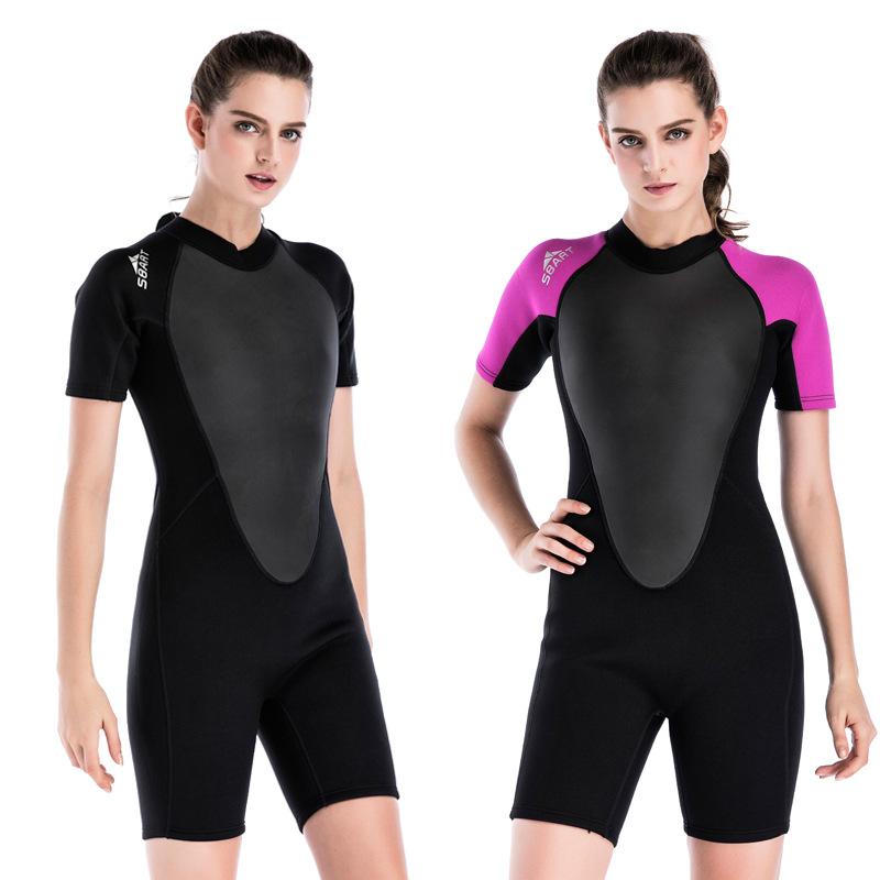 Outdoor Hot Selling Style Wetsuit Women Long Sleeve One-piec - TikTok ...