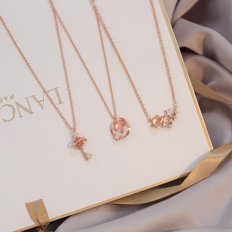 Loket Kalung Kunci, Reka Bentuk Pancuran Meteor Bintang dan Planet ...