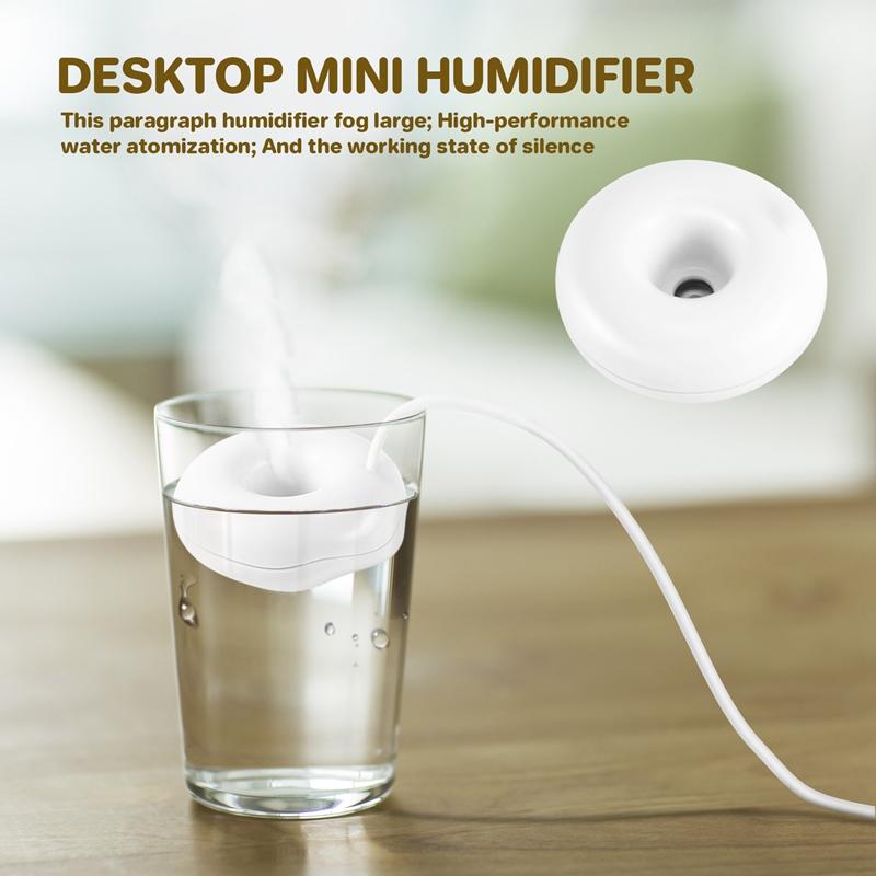 donut humidifier usb office desktop mini humidifier portable - TikTok ...