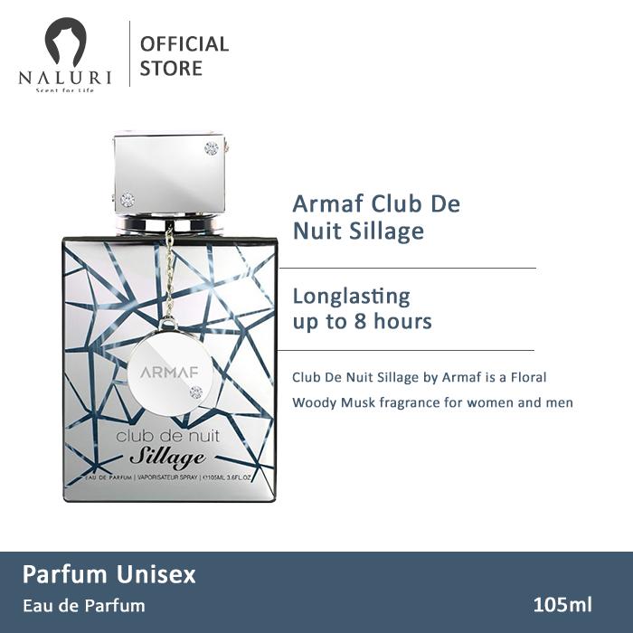 Jual Parfum Armaf Club De Nuit Sillage For Unisex Edp 105ml Bunga ...