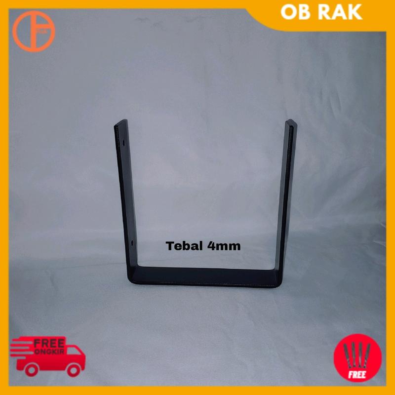 Bracket Besi talang air | penyangga talang air | gantungan serbaguna ...