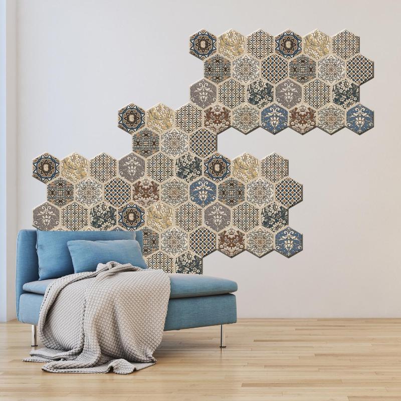 3D Malaysia Pattern Wall Stickers - Beautiful/Stereoscopic/Popular/Easy ...