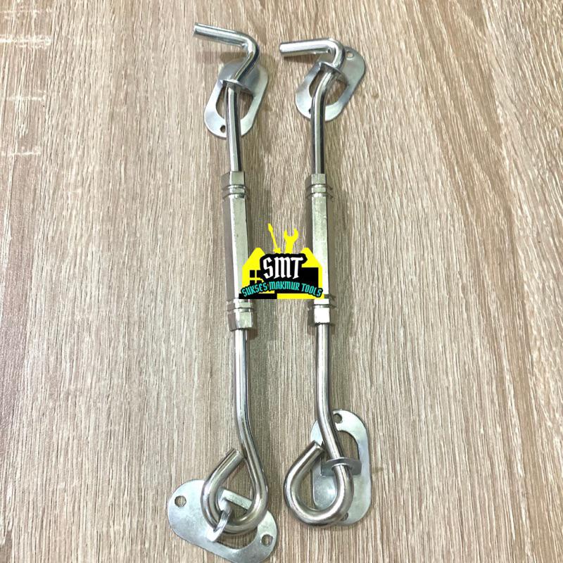 Hak Angin Jendela Segi / Hak Angin Stainless / Kait Jendela / Window ...