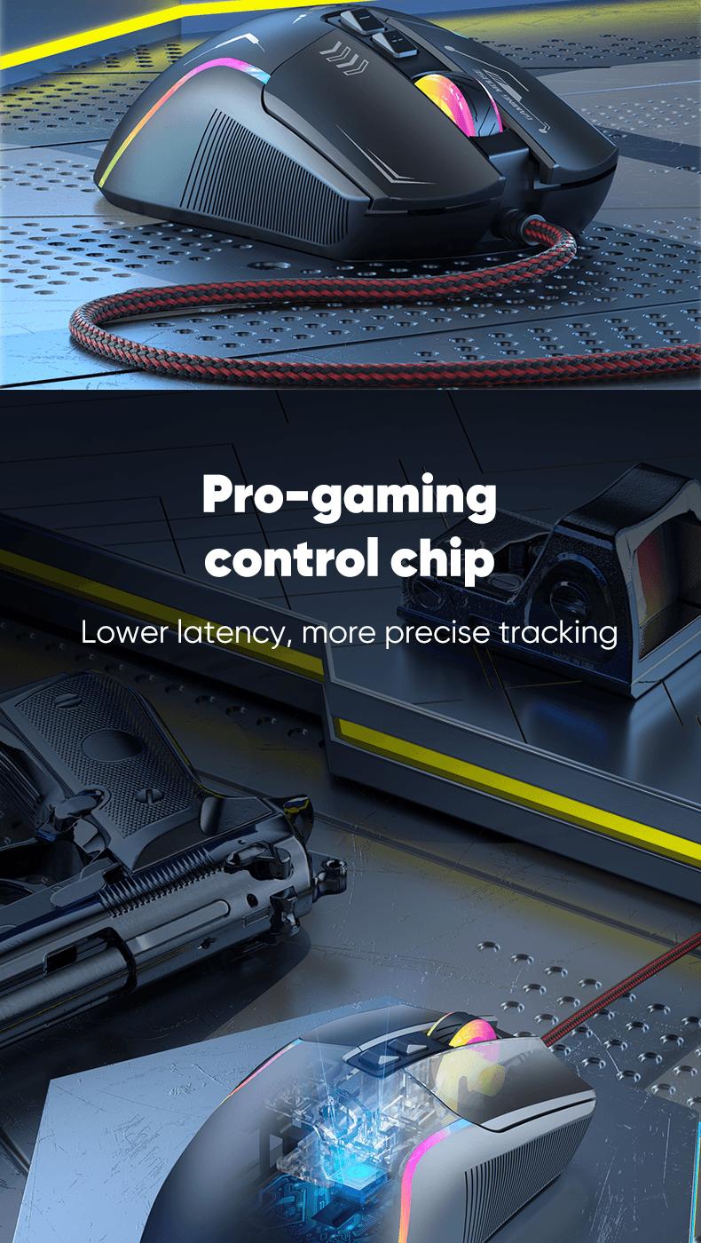 MOFii Gaming Mouse Wired RGB Lights 1600/2400/3200 DPI P19 - Shop ...