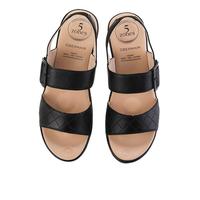 Promo Obermain Wedges Wanita MARGI GABRINA Black OC70367BK Cicil 0% 3x ...