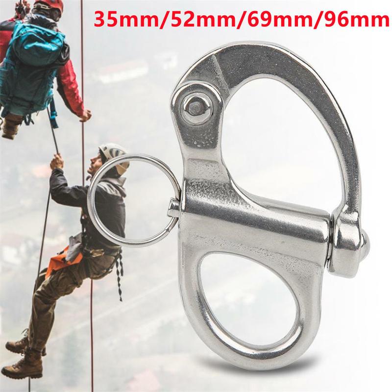 52mm Shackle Rock Climbing Shackle Sturdy Quick Release Hook - TikTok ...
