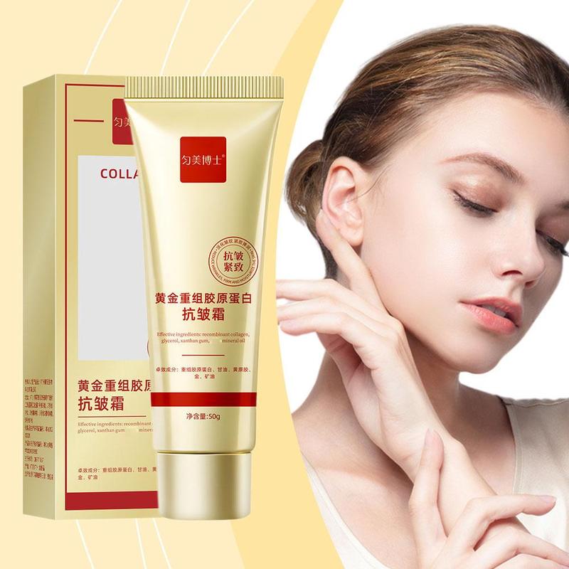 Krim Muka Mengurangkan Kedutan Kolagen, 50g, Melembapkan Dalam ...