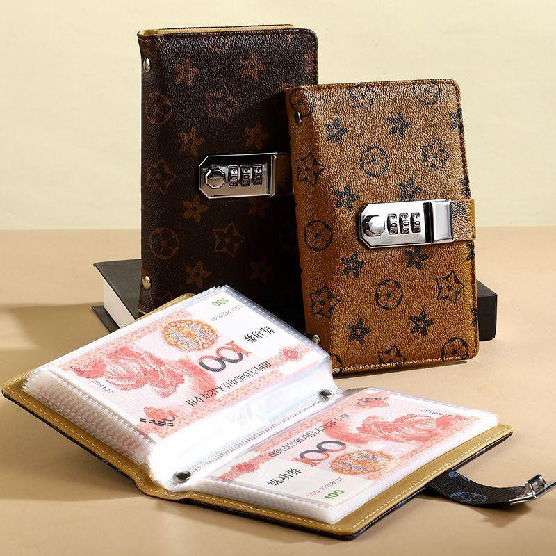 Combination Lock Cash Saving Book for Large Storage storage - TikTok ...