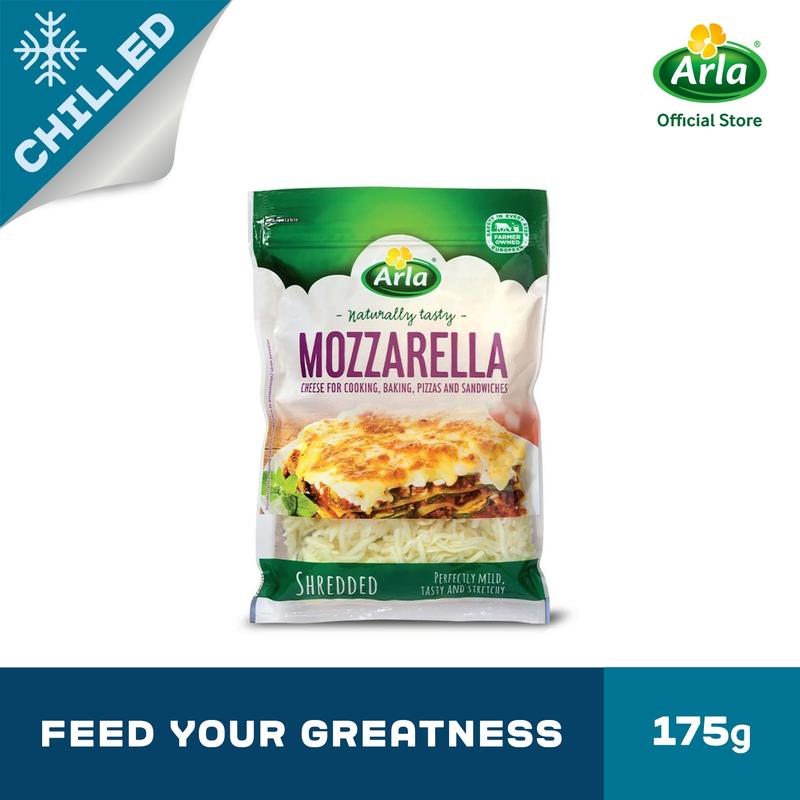 Arla Mozzarella Shredded Cheese 175g - TikTok Shop Philippines