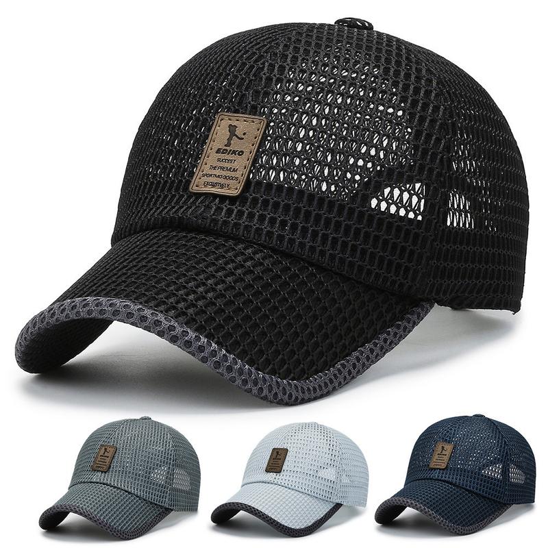 New Men's Summer Outdoor Quick-Dry Baseball Cap Sun Protection - TikTok ...