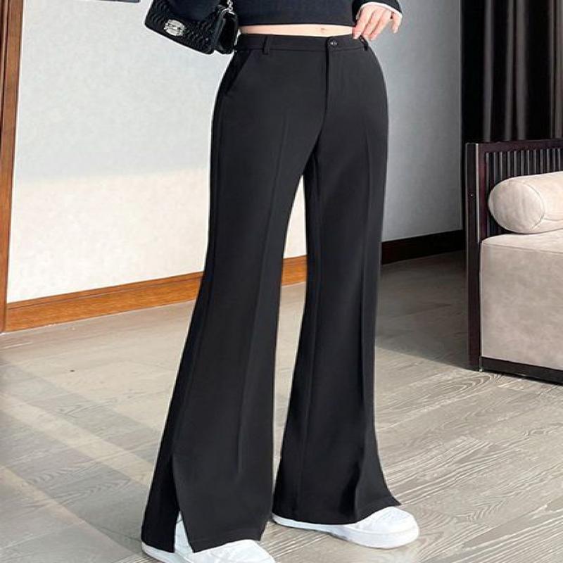 Seluar Bootcut Belah, Saiz Besar, untuk Gadis Gemuk, Wanita, - TikTok ...