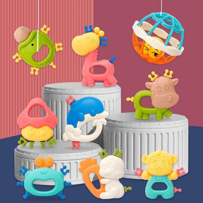 mainan shake teether Kids toys isi 11pcs Mainan perkembanga - Shop ...