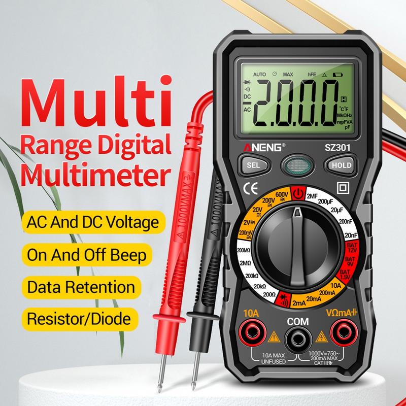 Multimeter Digital, Voltmeter, Ohmmeter, Ammeter, Multimeter - TikTok ...