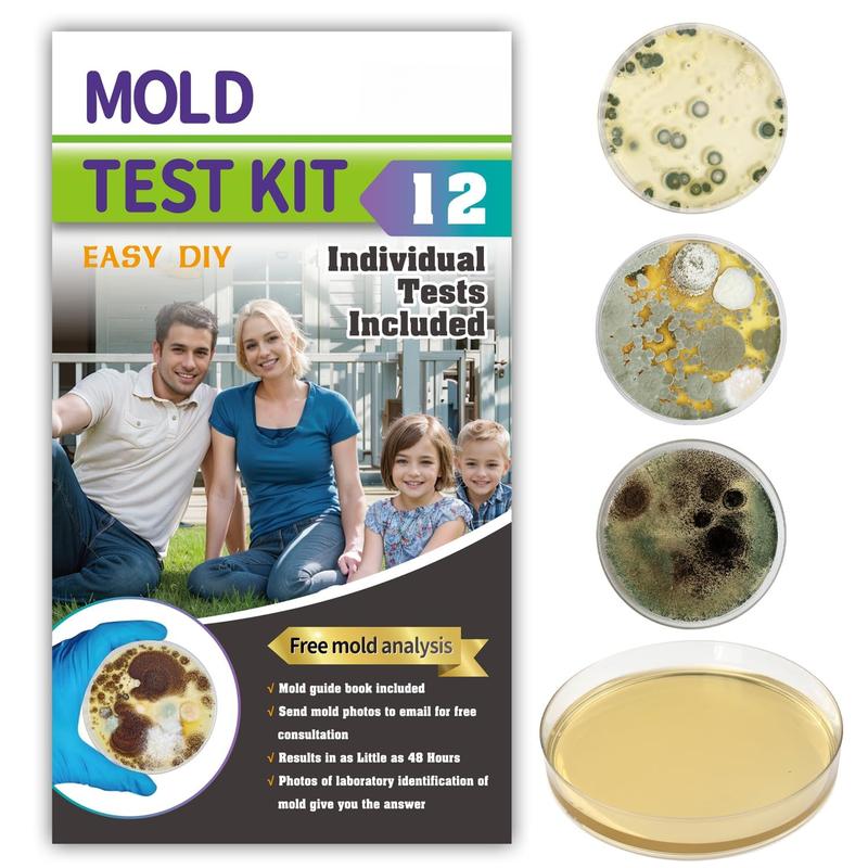 Mold Test Kit for Home Within 12 Individual Tests,DIY Detector at Home ...