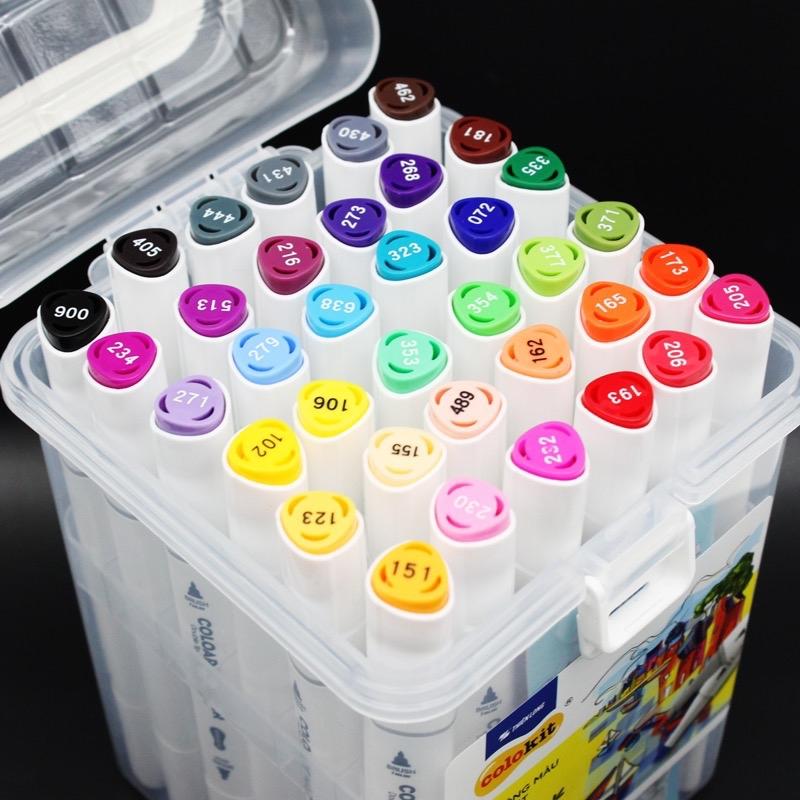 Hộp 36 Bút Lông Màu Mỹ Thuật Colokit Art Marker AM-C005 - TikTok Shop ...