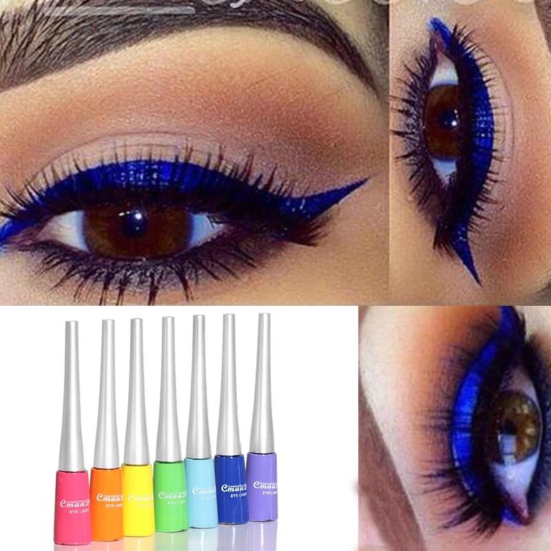 Pensel Celak Cecair Neon, 12 Warna, Kalis Air, Berwarna-warni, Biru ...