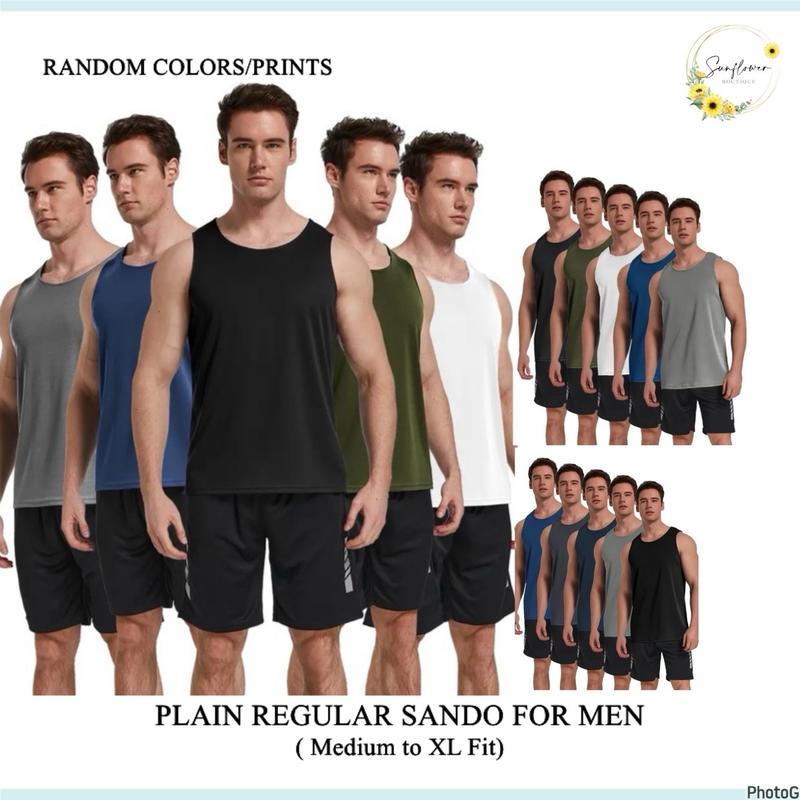 PLAIN Regular Sando for Men [ Medium to XL ] - TikTok Shop Philippines