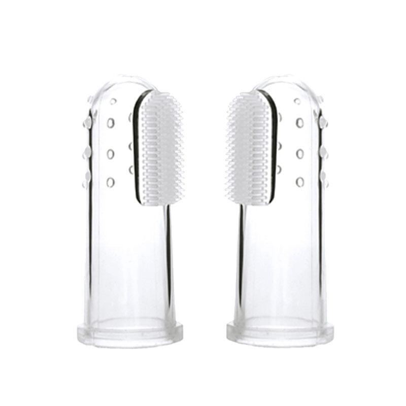 1 Pcs Soft Baby Toothbrush Fingertip Silicone Toothbrush Toddler ...
