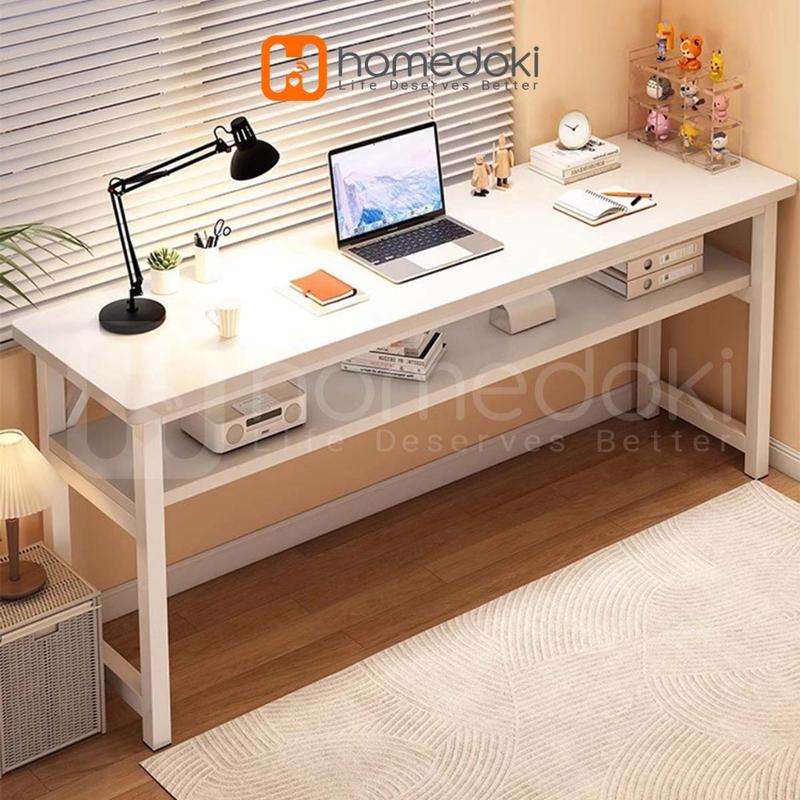 Homedoki Meja Belajar 120cm / Meja Kantor / Meja Komputer / Meja - Shop ...