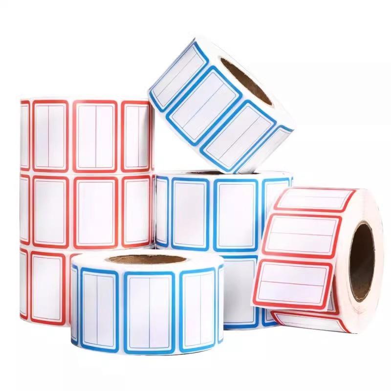 True Color Label Stickers Tear-off Paper Labels Adhesive Sticky ...