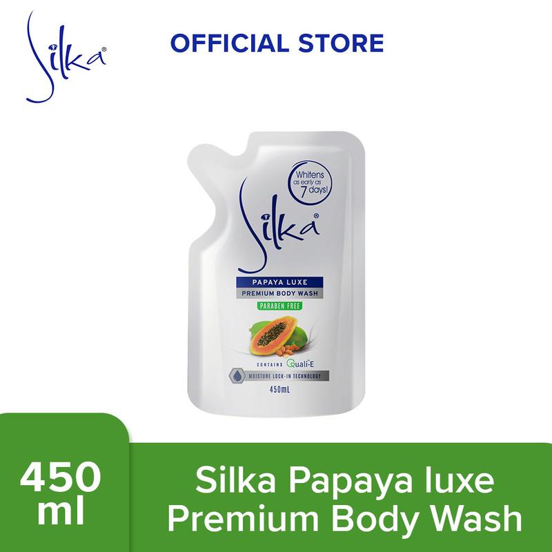 Silka Premium Body Wash Papaya Luxe 450mL - TikTok Shop Philippines