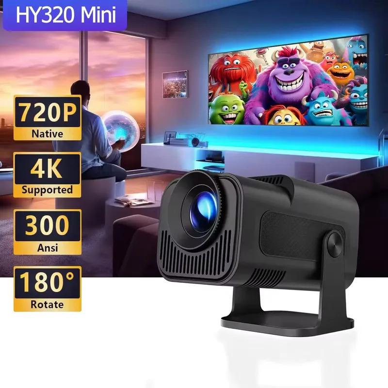 Projector, HY320, Mini, 4K, Android 11, Wifi6 Dual, 300ANSI, - TikTok ...