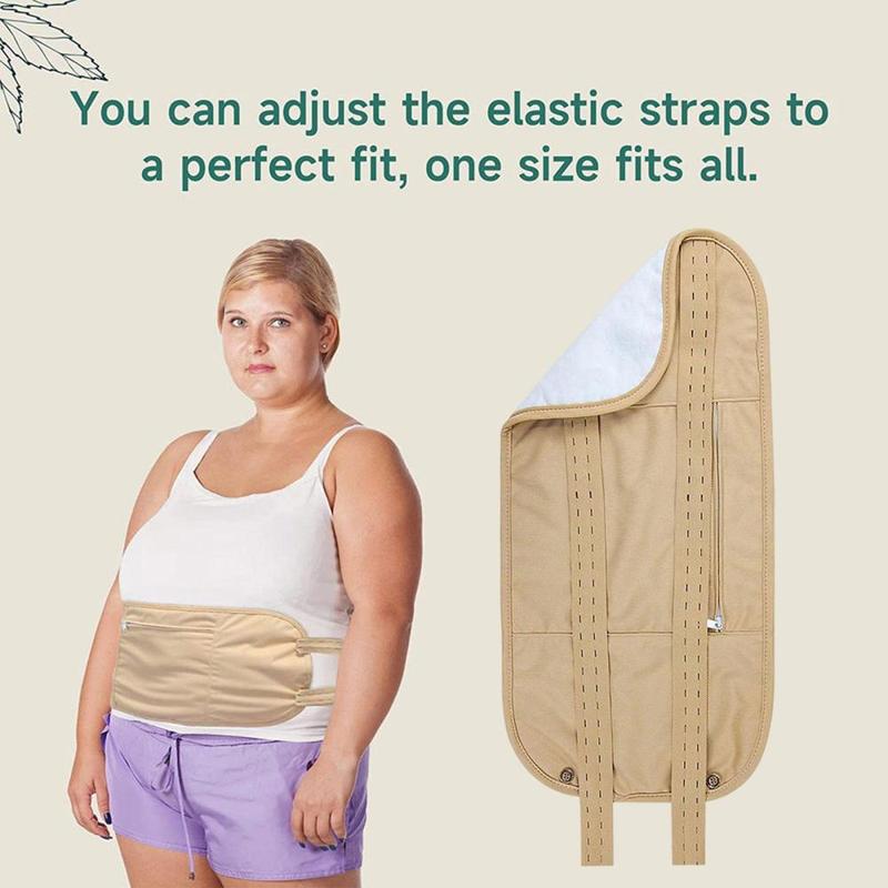 Castor Oil Compress Wrap Elastic Strap Compress Castor Oil Compress ...