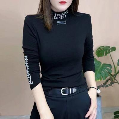 Kemeja Asas, Turtleneck Separuh, untuk Wanita, Musim Luruh dan - TikTok ...