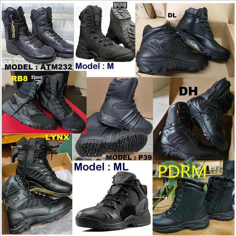 MAGNUM ALTAMA DELTA PDRM KASUT TACTICAL BOOTS MAN TACTICAL BOOTS ...