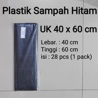 Jual Kantong Sampah / Plastik Sampah Hitam Uk 40x50 / 40x60 / 50x60 ...