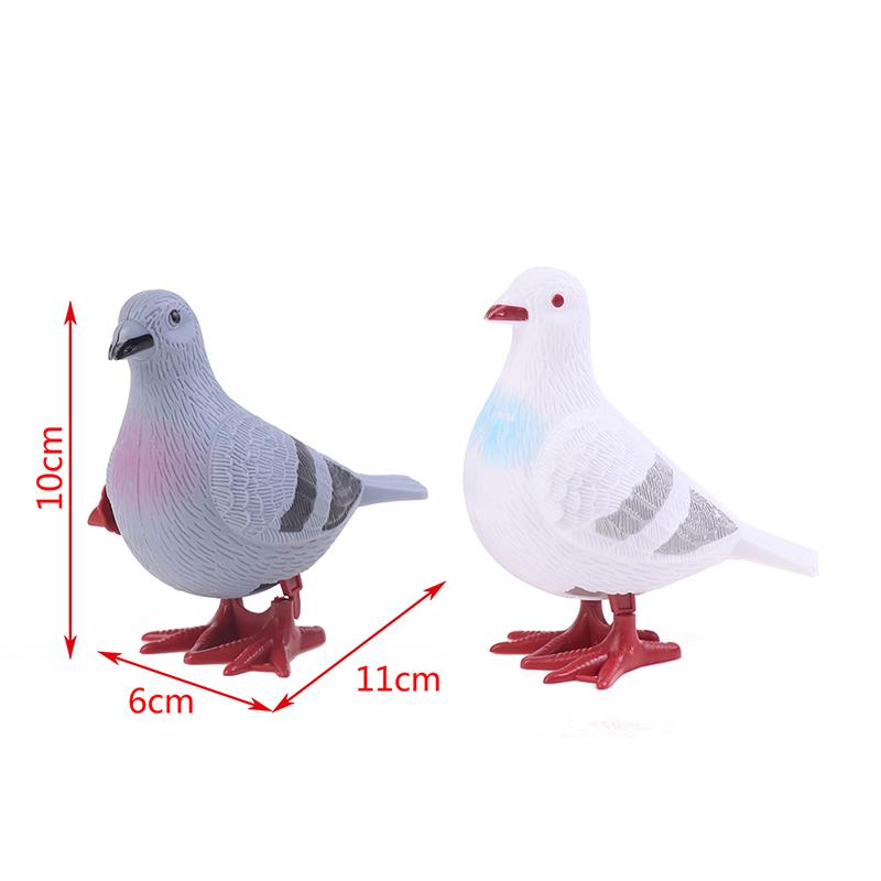 Cartoon Clockwork Toy Jumping Pigeon Simulation Animal Toy Birthday ...
