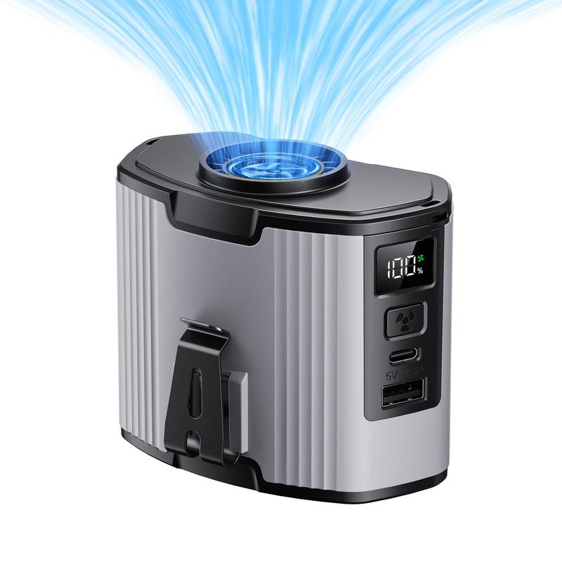Doublepow Portable 12000mAh large capacity fan, 2025 new fan - TikTok Shop