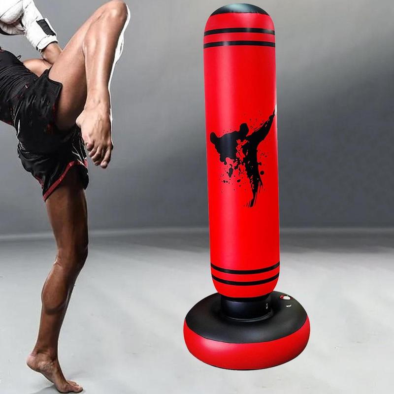 Inflatable Punching Bag Kicking Punching PVC Material Practicing ...