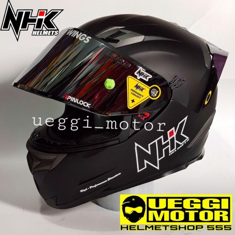Nhk Rx9 Paket ganteng Flat visor Iradium - Shop | Tokopedia