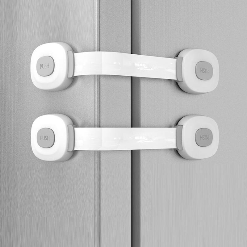 Durable 2pcs/Set Multipurpose Adjustable Slot Locks Straps Kids ...