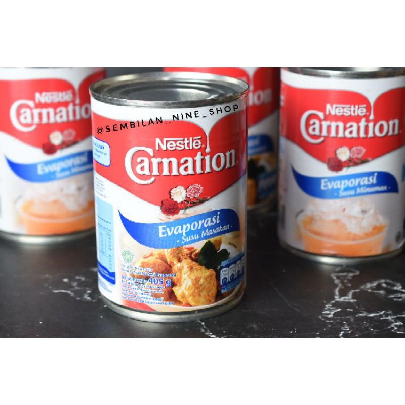 CARNATION Susu EVAPORASI 405 GRAM Nestle EVAPORATED MILK - Shop | Tokopedia