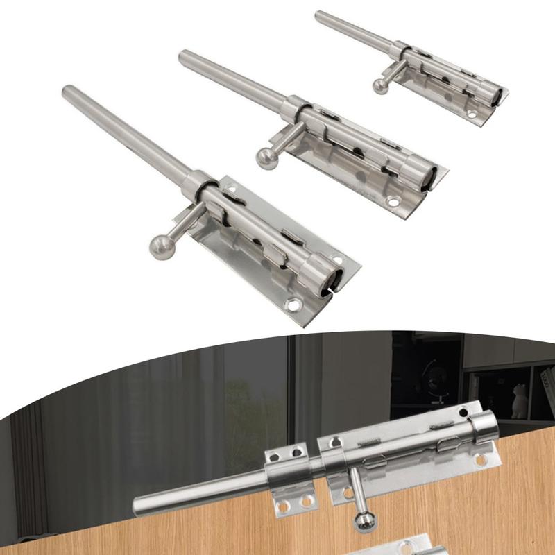 Door Slide Bolt Stainless Steel Door Latch Sliding Bolts Latch - TikTok ...